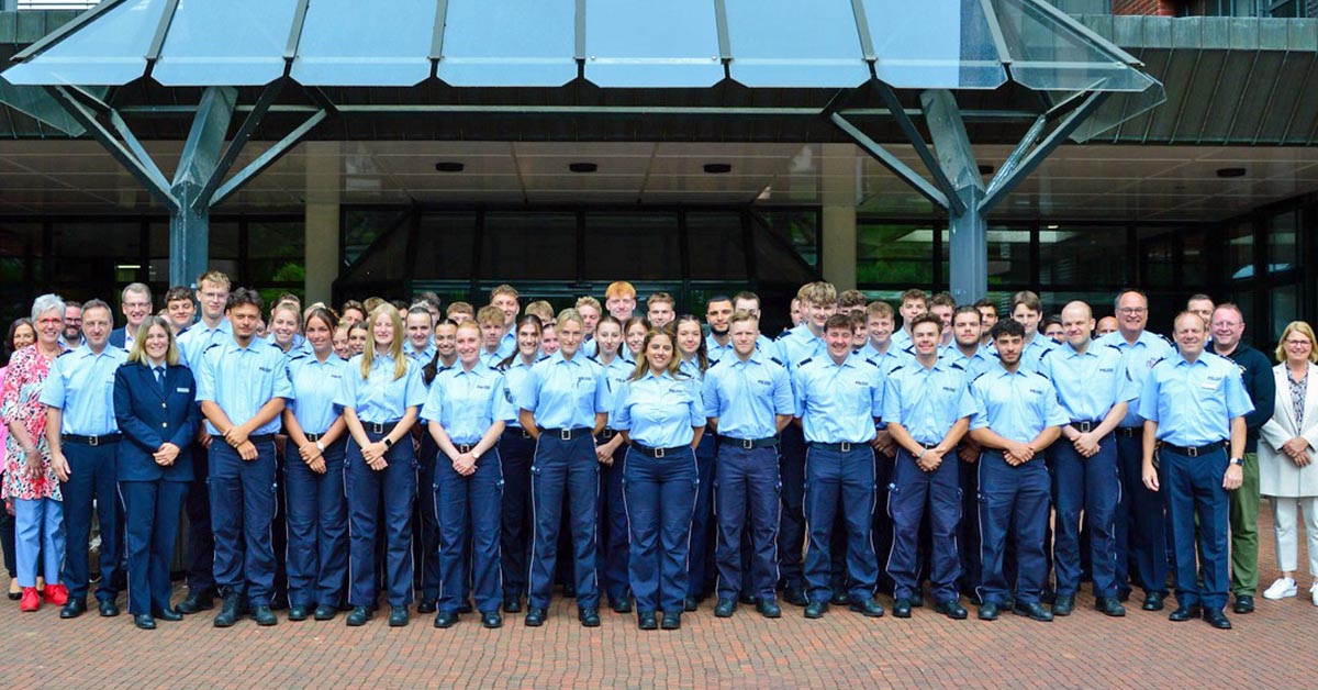 59 neue Kommissaranwärter starten Praktikum bei der Polizei Wesel ...